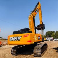 China Hydraulic Used SANY SY235 Excavator 129kw Rated Power Middle Size Digger Original Version for sale