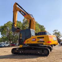 China Hydraulic Used SANY SY235 Excavator 129kw Rated Power Middle Size Digger Original Version for sale