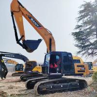 China SANY SY215 Used Track Excavator Middle Size 118KW Rated Power Mitsubishi 4M50 Engine for sale