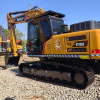 China Middle Size SY205 Used SANY Excavators 118kw Rated Power Mitsubishi 4M50 Engine for sale