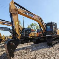 China Middle Size SY205 Used SANY Excavators 118kw Rated Power Mitsubishi 4M50 Engine for sale