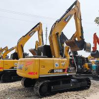 China SANY SY155 Used Crawler Excavator 84KW Rated Power 0.7m3 Bucket Capacity 15 Ton Weight for sale