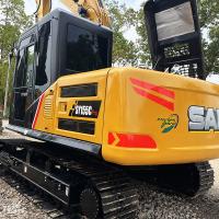 China SANY SY155 Used Crawler Excavator 84KW Rated Power 0.7m3 Bucket Capacity 15 Ton Weight for sale