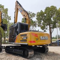 China SANY SY155 Used Crawler Excavator 84KW Rated Power 0.7m3 Bucket Capacity 15 Ton Weight for sale