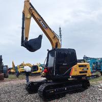China SANY SY135 Used Small Excavator 73kw Rated Power 0.6m3 Bucket Capacity 240L Large Fuel Tank for sale