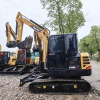 China SANY SY60 Used Crawler Excavator 36kw Rated Power Small Size Digger Excellent Condition for sale