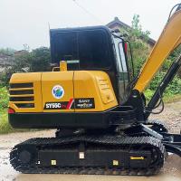 China SANY SY55 Mini Excavators Used 36kw Rated Power 0.25m3 Bucket Capacity for sale