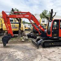 China Hydraulic Used Kubota KX185 Excavator 48kw Rated Power Original Engine for sale