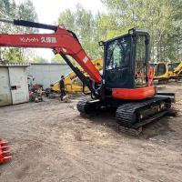 China Second Hand Kubota Excavators 5 Tonnage Weight 35.5KW Used Kubota KX163 Excavator for sale