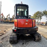 China 5.5 Ton Used Kubota Excavators Small Size 0.24m3 Bucket Capacity Original Version for sale