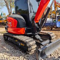 China Hydraulic Used Kubota Excavators KX165 0.24m3 Bucket Capacity 5.5 Tonnage for sale