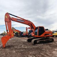 China Doosan DH220-9 Used Hydraulic Excavator Middle Size 115kw Rated Power Original Version for sale