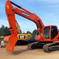 China DH220-9 Used Doosan Excavators 1.05m3 Bucket Capacity 115kw Rated Power for sale