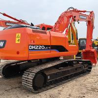 China DH220-7 Used Doosan Excavators 1.1m3 Bucket Capacity 108kw Rated Power for sale