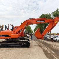 China DH220-7 Used Doosan Excavators 1.1m3 Bucket Capacity 108kw Rated Power for sale