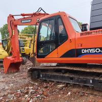 China Used Doosan DH150-7 Excavator 0.75m3 Bucket Capacity 15 Tonnage Weight for sale