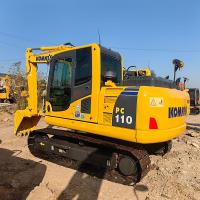 China Komatsu PC110-8 Mini Used Excavator 65KW Rated Power 0.48m3 Bucket Capacity for sale
