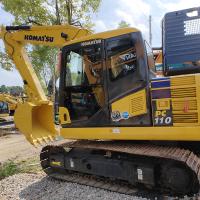 China Japanese Imported Original Komatsu PC110-7 Used Small Excavator 65kw Rated Power for sale