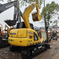 China Original Used Mini Excavator Komatsu PC70-8 Used Hydraulic Excavator 48.5KW Rated Power for sale