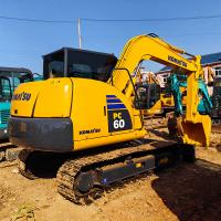 China Japanese Imported Original Used Compact Excavator Komatsu PC60-8 0.3m3 Bucket Capacity for sale