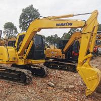 China Hydraulic Used Mini Excavator Komatsu PC60-7 0.3m3 Bucket Capacity for sale