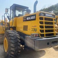 China Used Komatsu WA380 Loader 3.3m3 Bucket Capacity 142KW Second Hand Loaders for sale