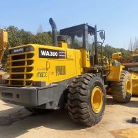China Used Komatsu WA380 Loader 3.3m3 Bucket Capacity 142KW Second Hand Loaders for sale
