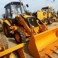 China Jessebo 4CX Used Backhoe Loader 67kw Rared Power Second Hand Backhoe Loader for sale