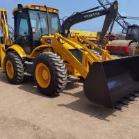 China Original JCB 4CX Used Backhoe Loader 81kw Rared Power 1.3m3 Bucket Capacity for sale