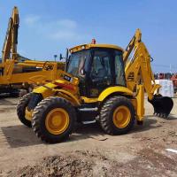 China Original JCB 4CX Used Backhoe Loader 81kw Rared Power 1.3m3 Bucket Capacity for sale