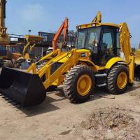 China Original JCB 4CX Used Backhoe Loader 81kw Rared Power 1.3m3 Bucket Capacity for sale