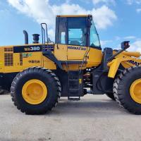 China Komatsu WA380Z-6 Used Loader 143kw Rated Power 17 Tonnage 300L Large Fuel Tank for sale