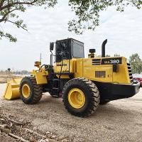 China Original Used Komatsu Loader WA380-3 146kw Rated Power 16 Tonnage for sale