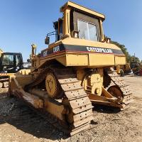 China Large Used CAT D8R Bulldozer 228kw Rated Power 625L Large Fuel Tank Capacity for sale