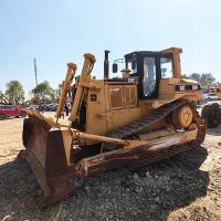 China Large Used CAT D8R Bulldozer 228kw Rated Power 625L Large Fuel Tank Capacity for sale