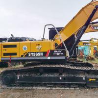 China Hydraulic SY365H Used SANY Excavators 212kw Rated Power Large Size Digger Good Condition for sale