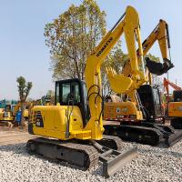 China Used Mini Excavator Komatsu PC56-7 Second Hand Crawler Digger 34.5KW Rated Power for sale