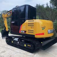 China SANY SY75 Used Hydraulic Mini Excavator Short Working Hours for sale