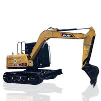 China SANY SY75 Used Hydraulic Mini Excavator Short Working Hours for sale