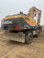 China Used Hyundai 210W-9 Wheel Excavator Multifunctional Original Version for sale