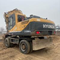 China Used Hyundai 210W-9 Wheel Excavator Multifunctional Original Version for sale