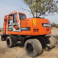 China Original Doosan DH150-7 Used Wheel Excavator 0.6m3 Bucket Capacity Quality Guaranteed for sale