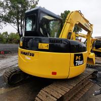 China Original Used Mini Excavator Komatsu PC78 0.3m³ Bucket Capacity for sale