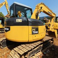 China Used Mini Excavator Komatsu PC78 Digger Short Working Hours Excellent Condition for sale