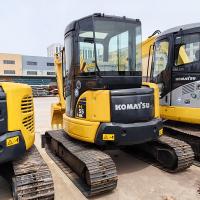 China Used Mini Crawler Excavator Komatsu PC55 28.5KW Rated Power In Stock for sale