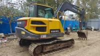 China Used Volvo EC80D Hydraulic Mini Excavators 0.34m3 Bucket for sale