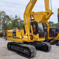 China Komatsu PC110 Used ExcavatorS And Engineering Machinery Used Mini Digger for sale