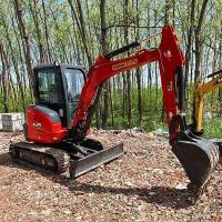 China Used U35 Kubota Excavators Small Size 0.1m3 Bucket Capacity Original Version for sale