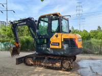 China Small Used Excavator Hyundai HX60 Excavator with 0.21m³ Bucket 36.2KW Used Construction Machine for sale