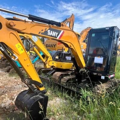 China Small Used Excavator SANY SY35U 0.12m³ Bucket Capacity Crawl Excavator for sale